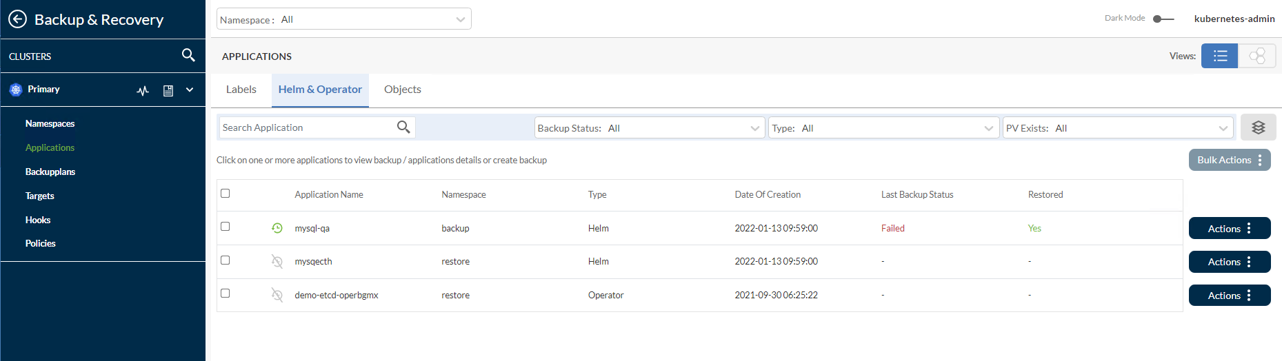 How To Back Up And Restore Ovhcloud Managed Kubernetes Cluster Namespace And Applications 0451