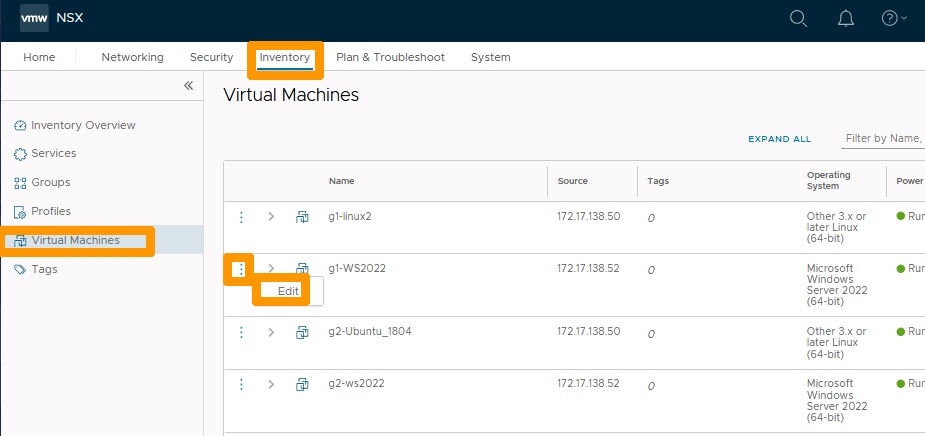 Distributed Firewall Management in NSX – Support Guides