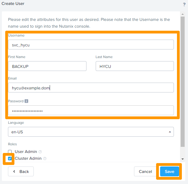Configuring HYCU Backup – Support Guides