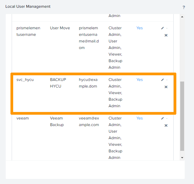 Configuring HYCU Backup – Support Guides