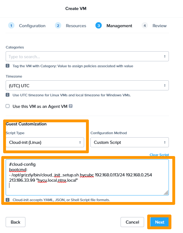 Configuring HYCU backup – Support Guides