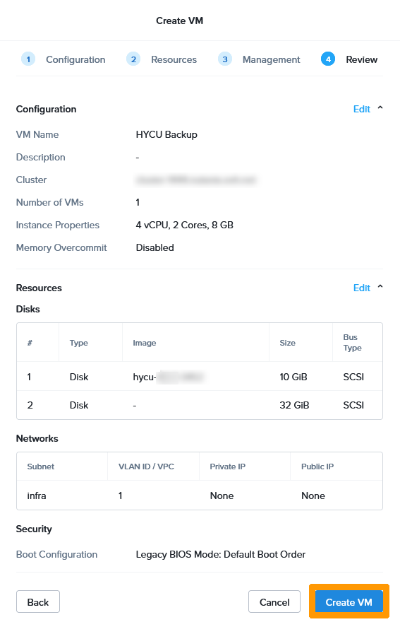 Configuring HYCU Backup – Support Guides