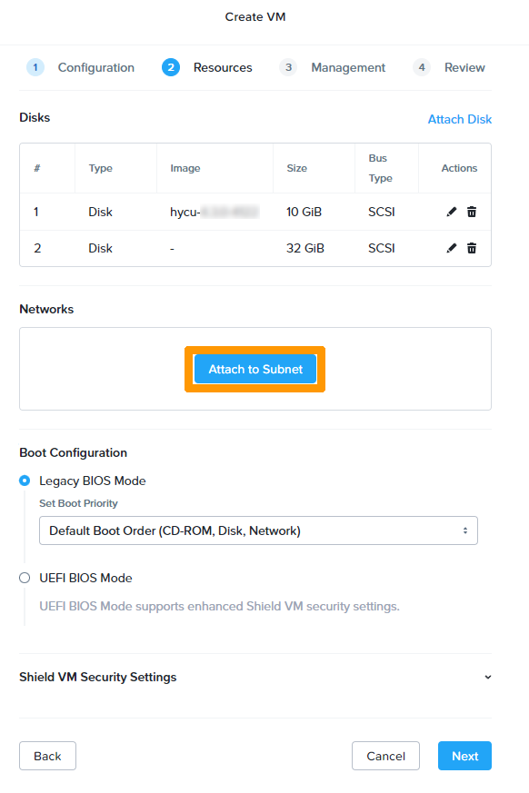 Configuring HYCU Backup – Support Guides