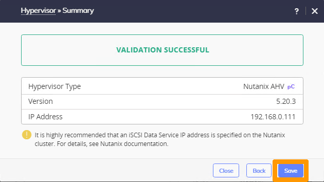 Configuring HYCU Backup – Support Guides