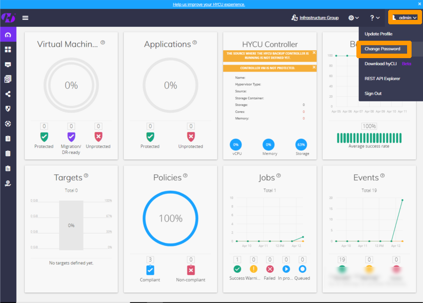 Configuring HYCU Backup – Support Guides