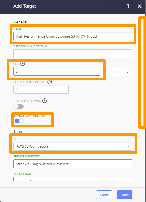 Configuring HYCU backup – Support Guides