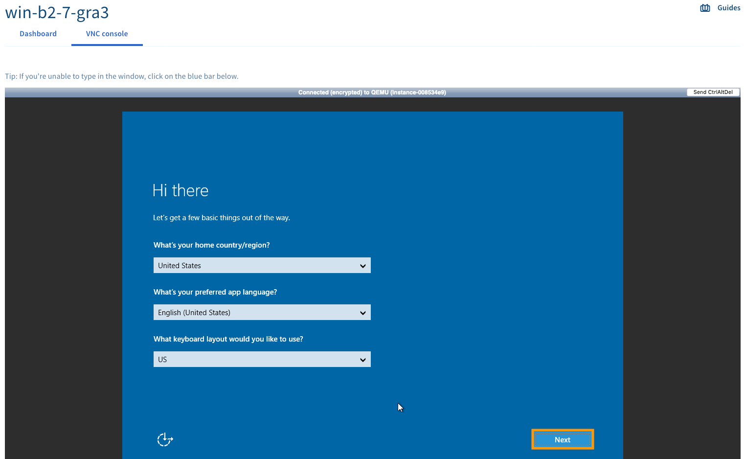Creating and Connecting a Public Cloud Instance – Articles