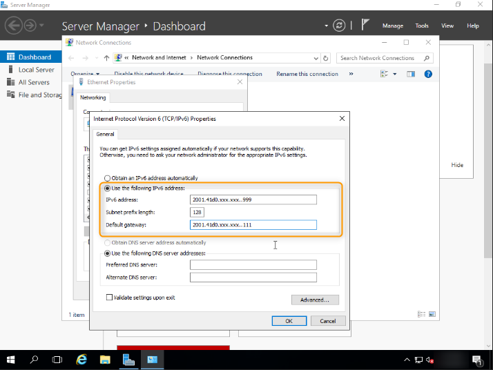 Configuring Ipv6 On A Public Cloud Instance Support Guides