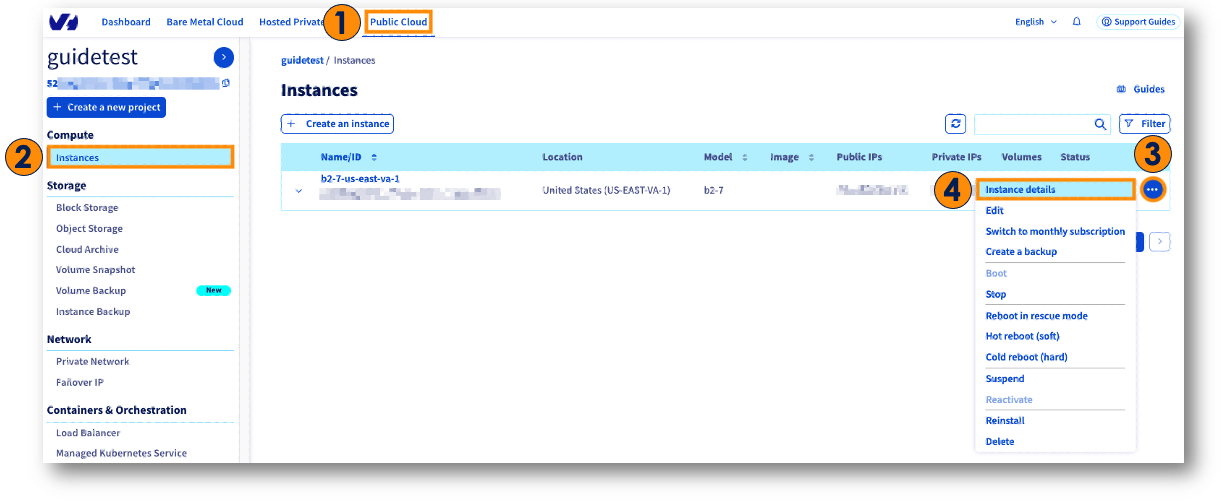 Configuring IPv6 on a Public Cloud Instance – Support Guides