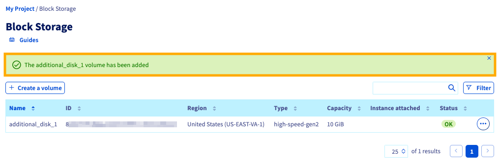 Creating And Configuring An Additional Disk On An Instance Support Guides 