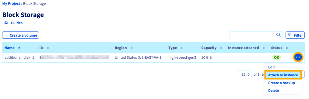 Creating And Configuring An Additional Disk On An Instance Support Guides 