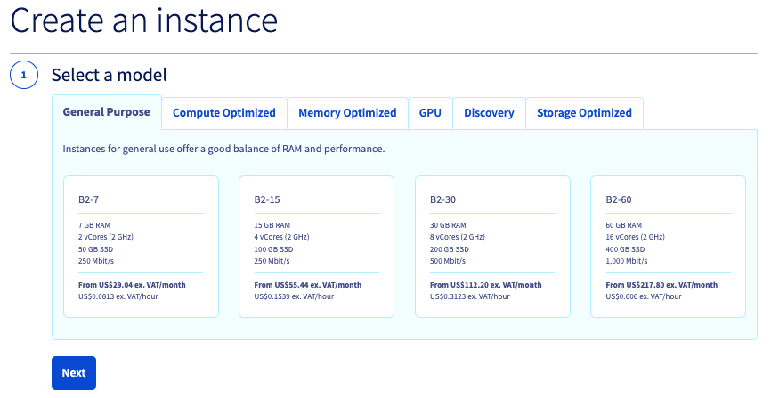 Creating And Connecting A Public Cloud Instance Articles