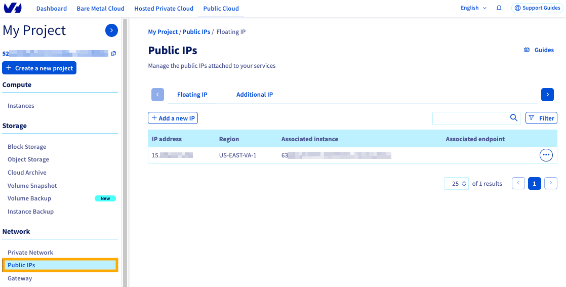 Concepts - Additional IP or Floating IP – Support Guides