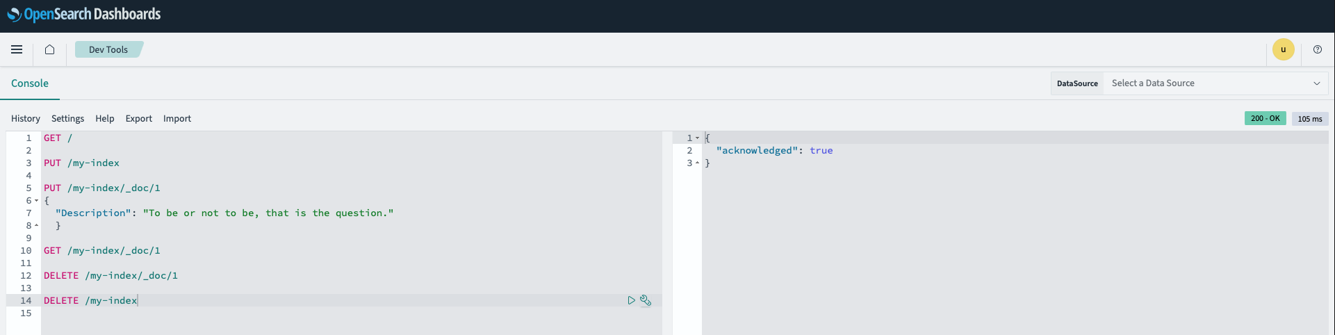 OpenSearch - Getting started – Support Guides