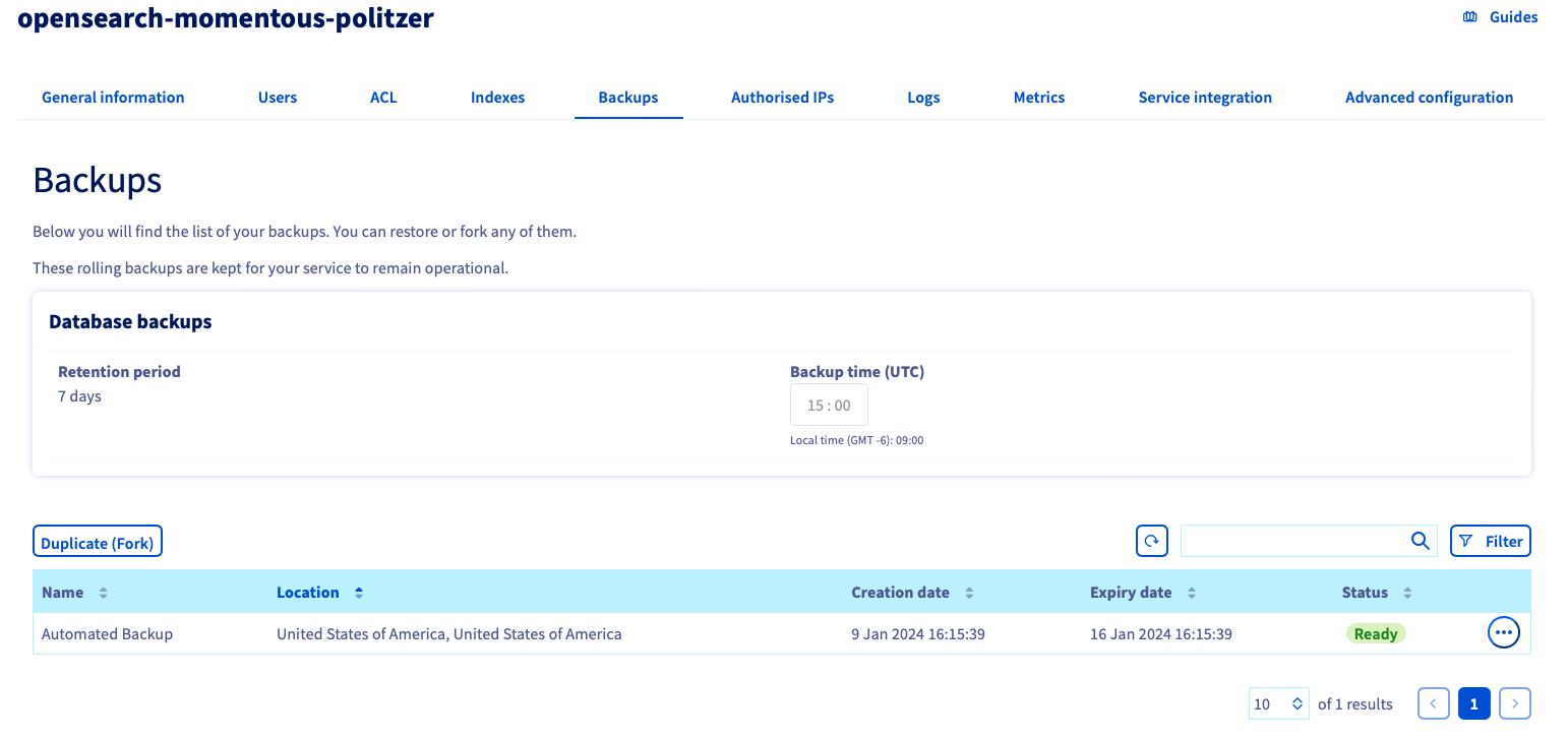 OpenSearch - Getting started – Support Guides