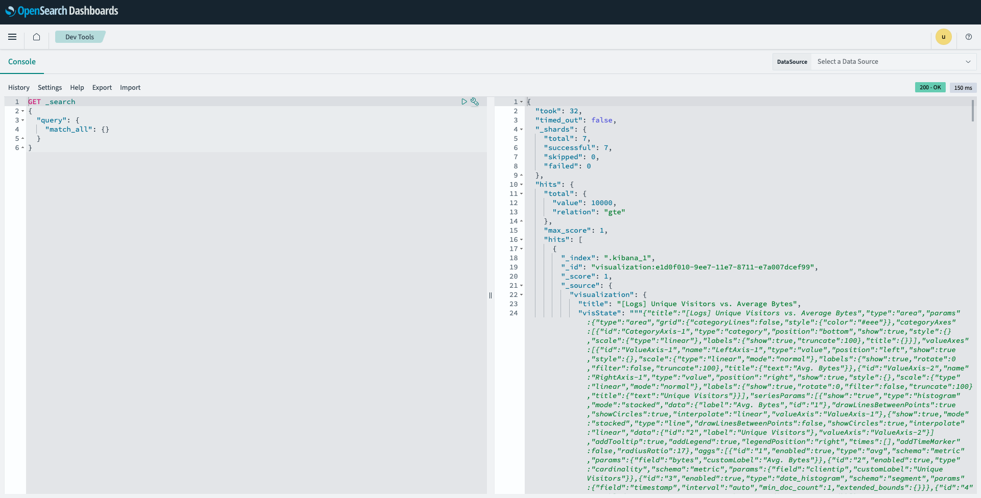 OpenSearch - Getting started – Support Guides