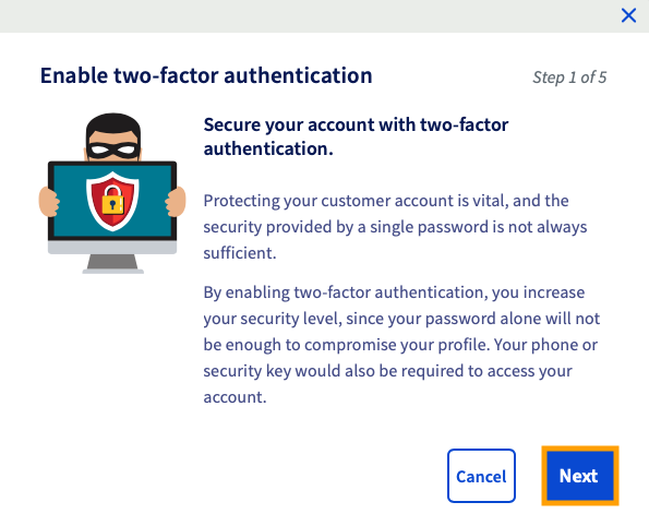 Securing an account with Two-Factor Authentication – Support Guides