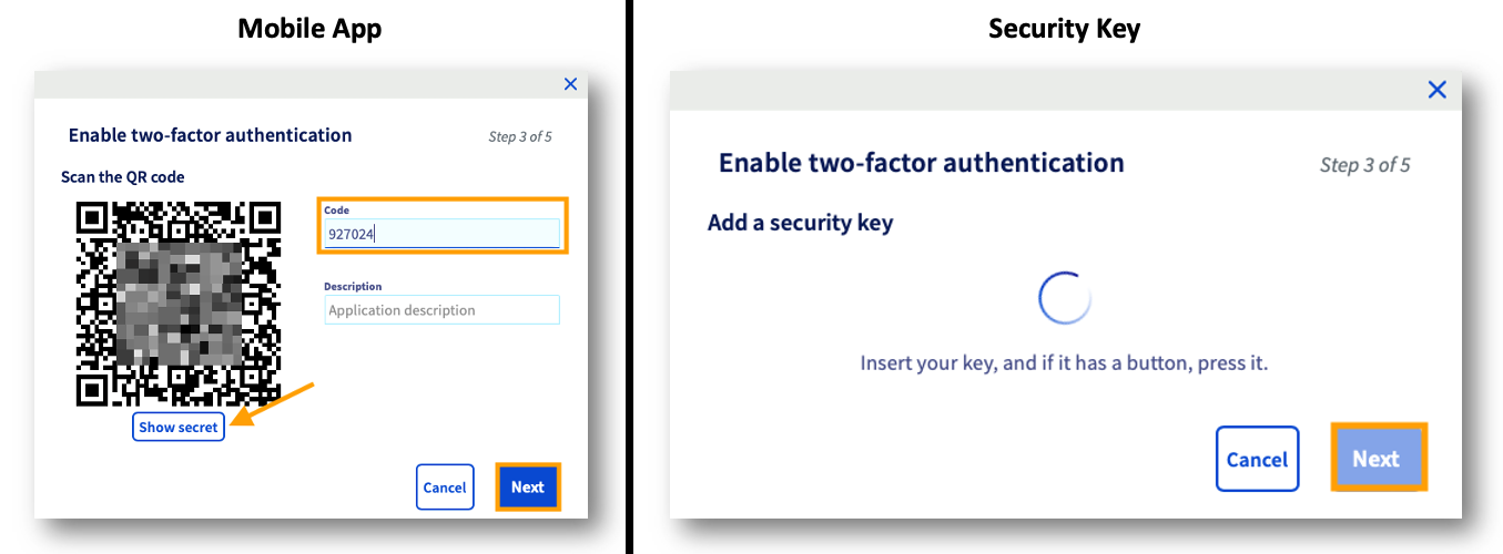Securing an account with Two-Factor Authentication – Support Guides