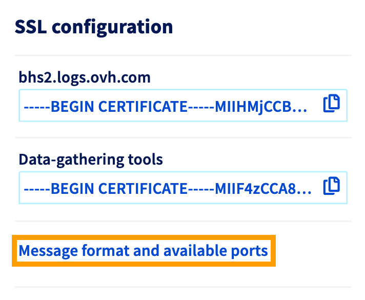Quick Start for Logs Data Platform – Support Guides