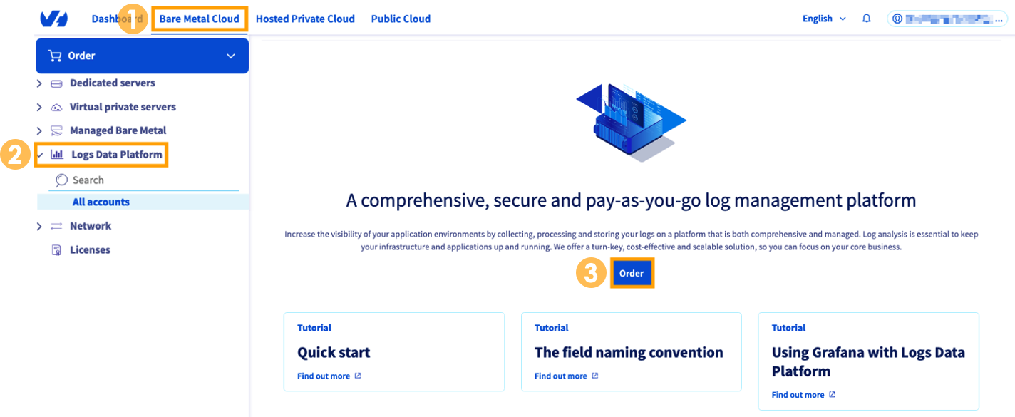 Quick Start for Logs Data Platform – Support Guides