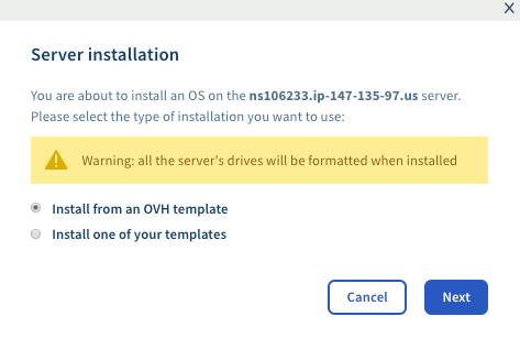 How to Configure Software RAID in the OVHcloud Control Panel – Support Guides