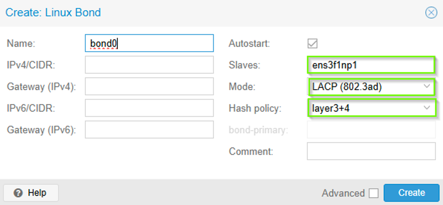 Configuring the network on Proxmox VE on the High Grade, Scale, and Advance ranges – Support Guides