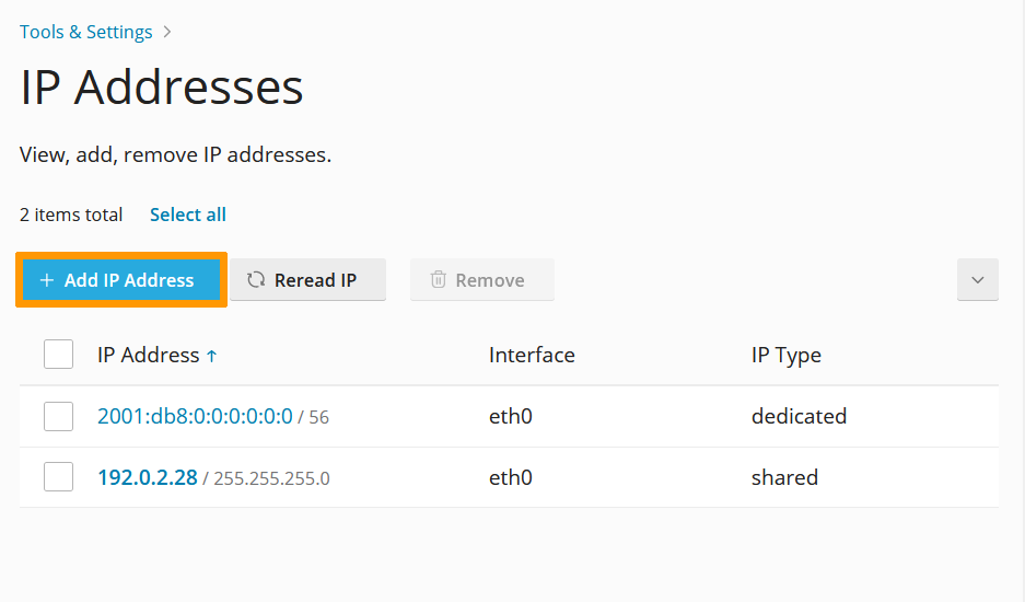 Configuring IP aliasing – Support Guides