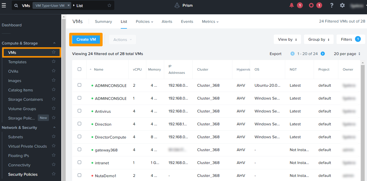 Configuring HYCU backup – Support Guides