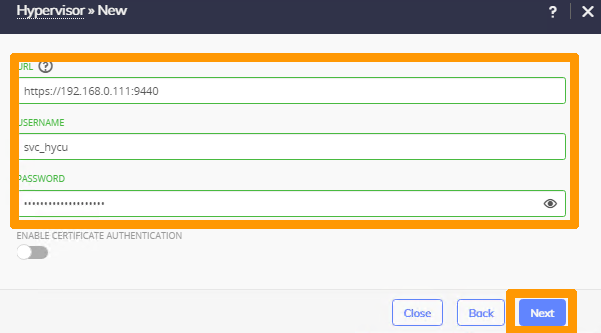 Configuring HYCU backup – Support Guides