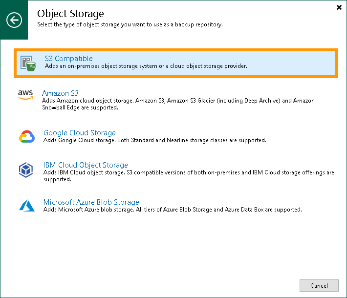 How To Use S3 Object Storage With Veeam Articles 